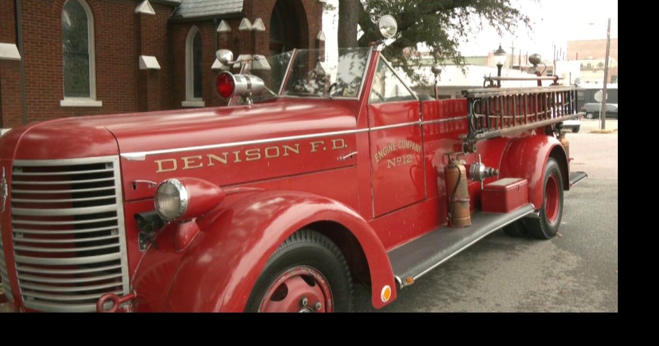 One-of-a-kind fire truck is a highlight of Denison parade | Texas ...