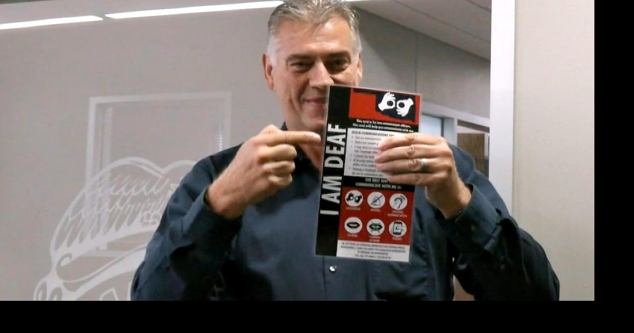 Police get aid to communicate with deaf drivers | | kten.com