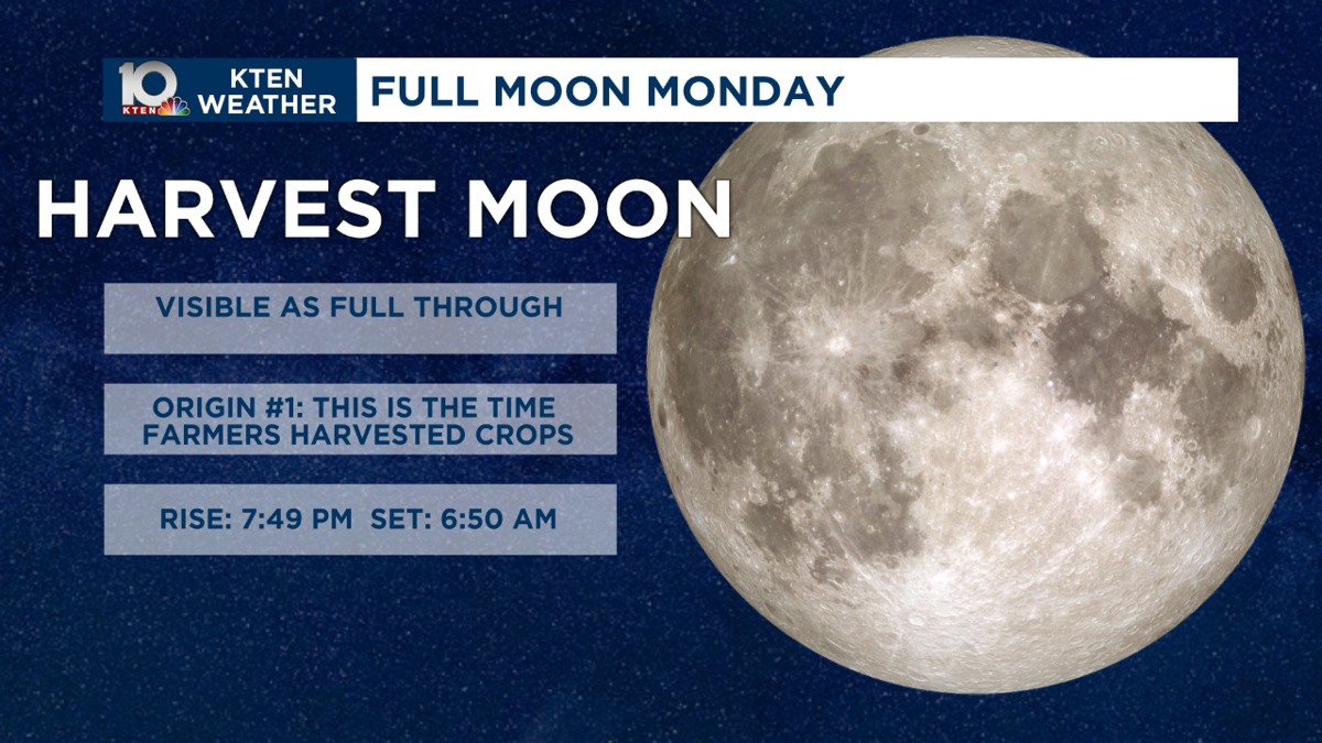 October brings first supermoon of the year | Weather | kten.com