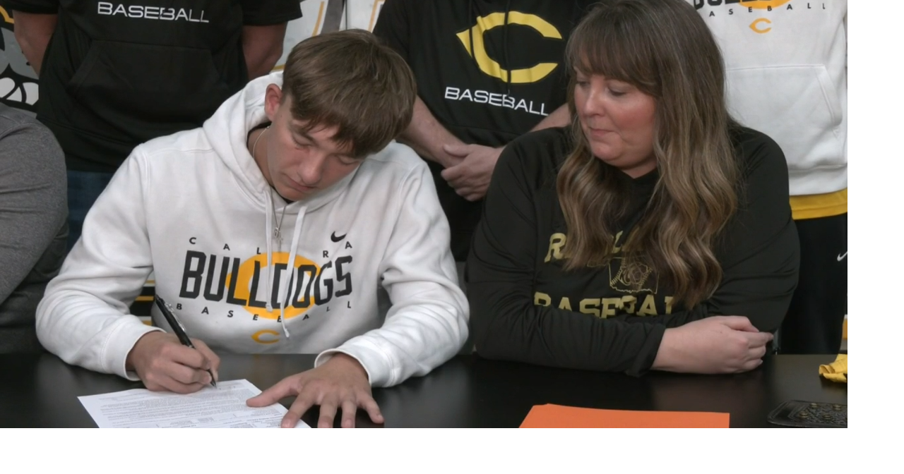 Calera Bulldog Baseball star Logan Bumgarner signs to Redlands ...