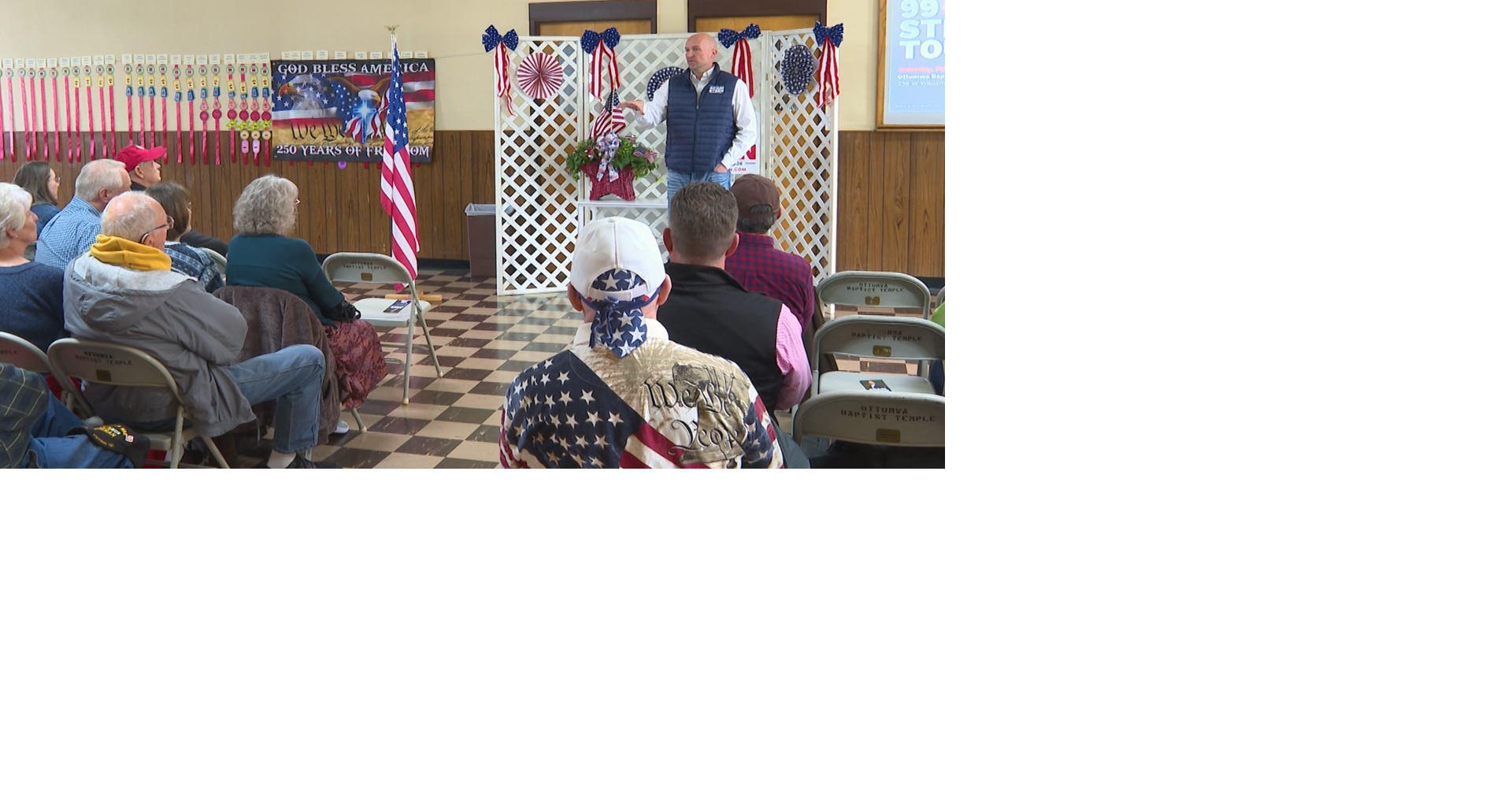 Adam Steen hosts meet-and-greet in Ottumwa as part of campaign for ...