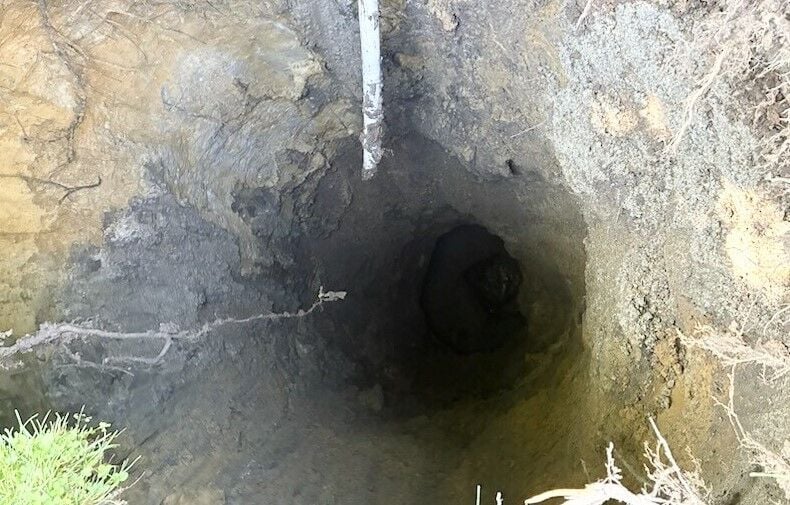 69-foot-deep hole opens up in Brookfield family’s backyard | Local News ...