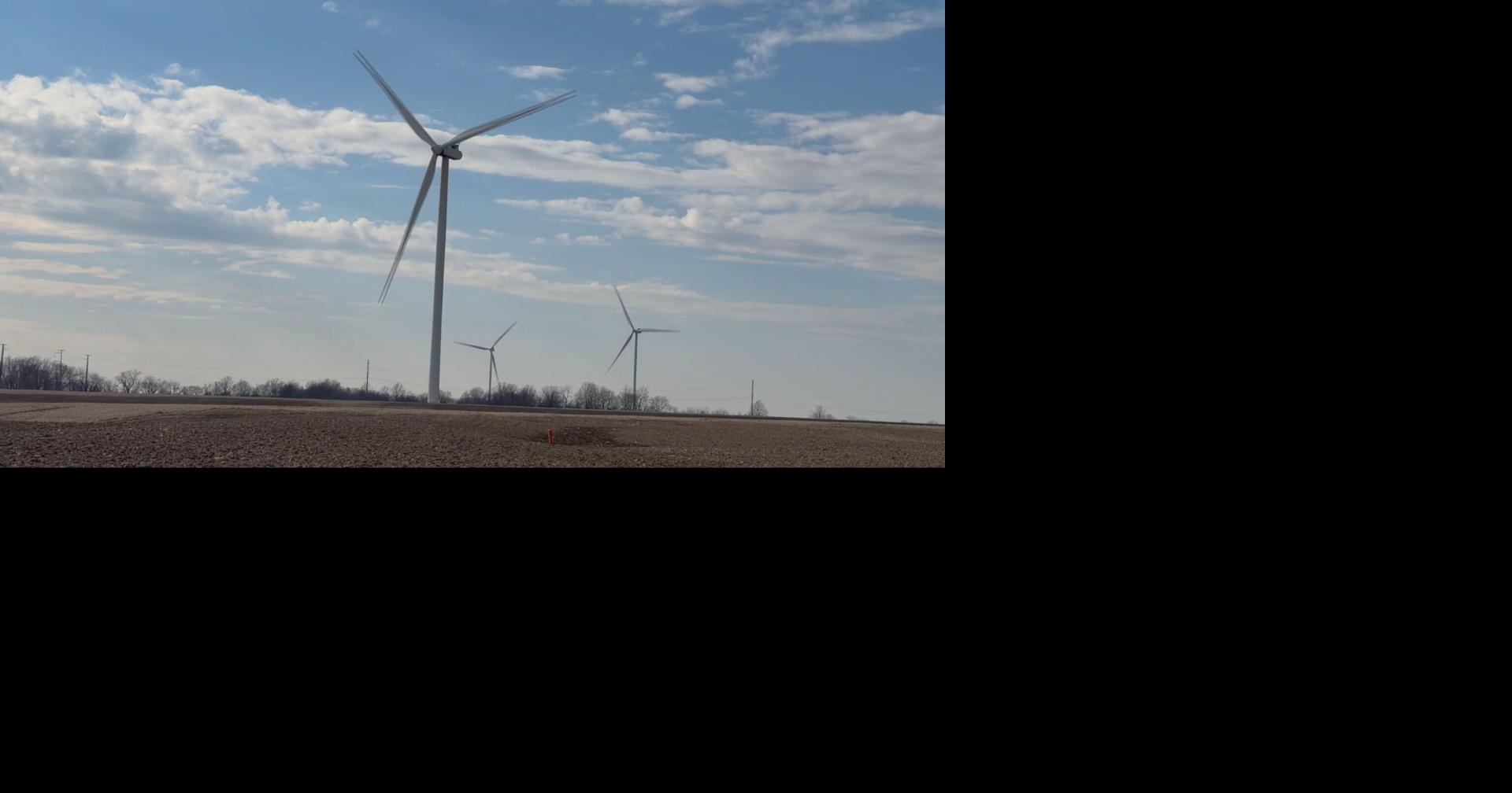Crews gear up for blade replacement on wind turbines located in Adair ...