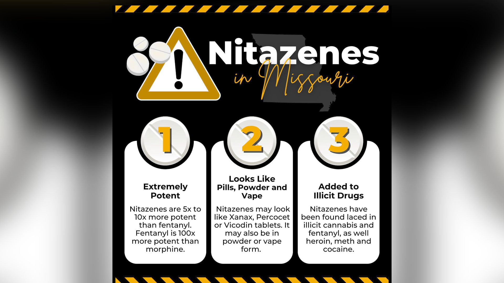 Missouri health officials issue warning on nitazenes | Local News ...