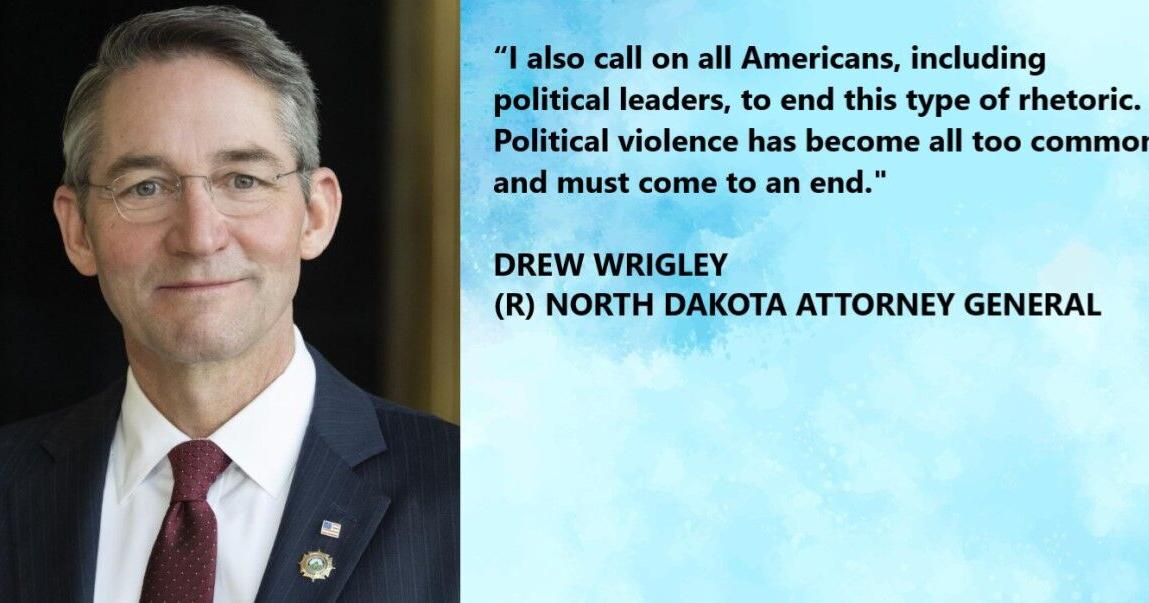North Dakota Attorney General Calling Out Political Violence After Teen ...