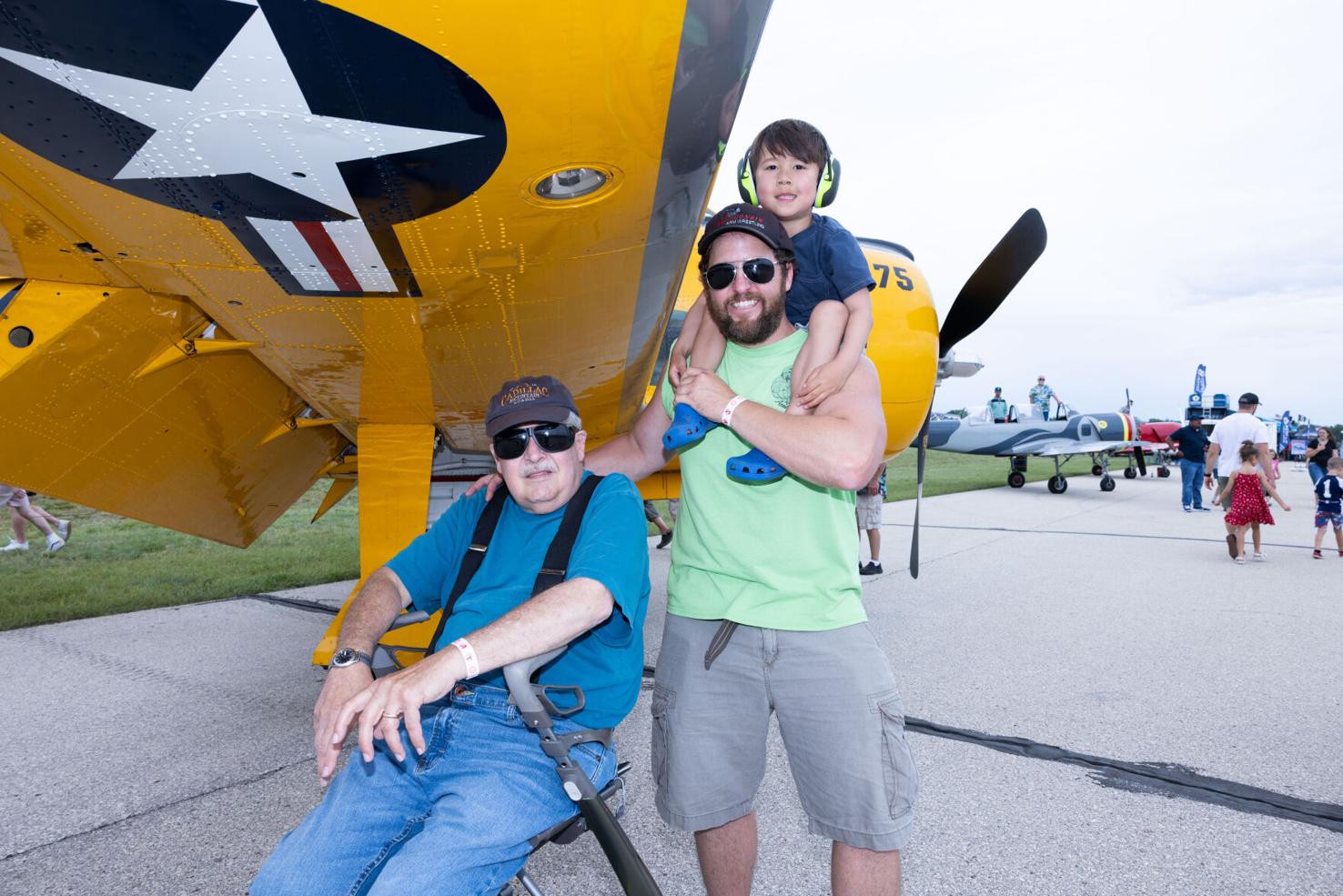 Scenes from opening day of the Deke Slayton Airfest in La Crosse