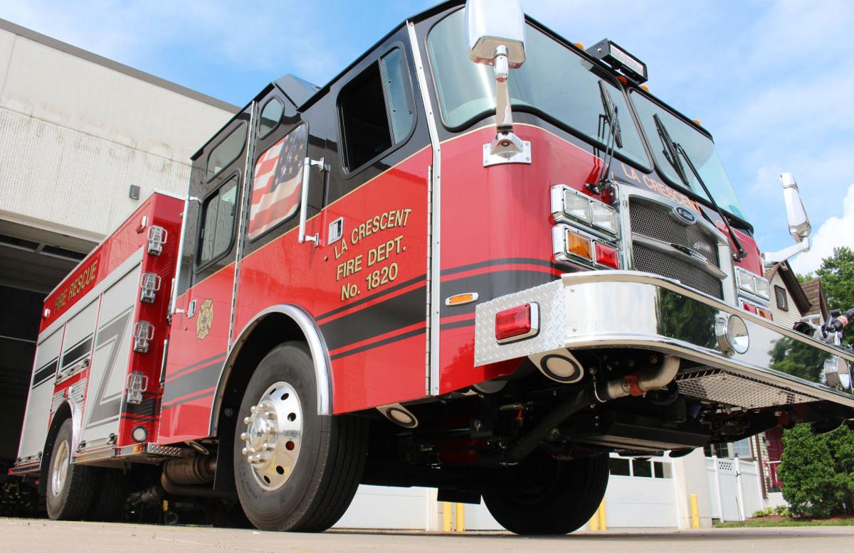 New fire truck rolls into La Crescent | Houston County News ...