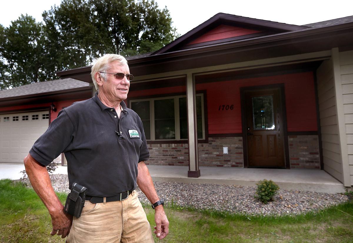 City, builder partner to avoid pain for house above flood plain