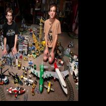 Twins win national Lego build-off contest
