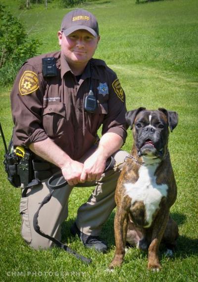 Deputy’s boxer is A-1 among K-9s