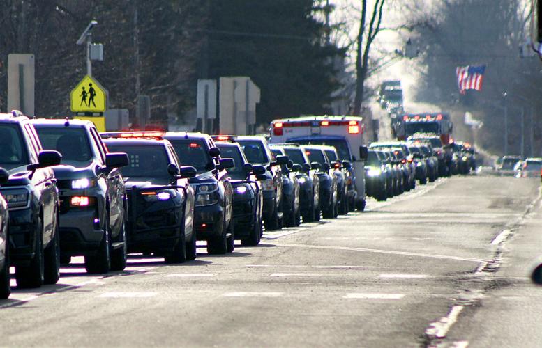 ‘Carrying our dead:’ Law enforcement procession returns officers killed ...