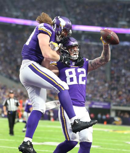 Vikings' Kyle Rudolph goes from injury prone to ironman