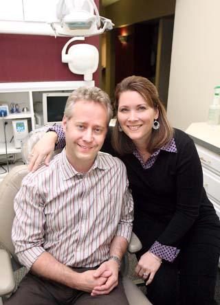 GIVING BACK: Terry and Michelle Cowgill gave the employees at their ...