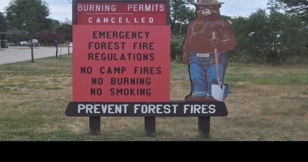High levels of fire danger in northern Wisconsin