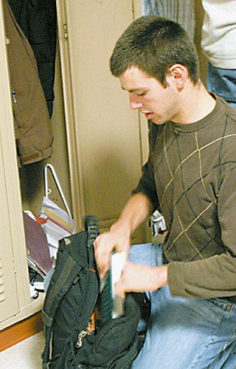 A timeline of one day with VHS senior Toby Engel…