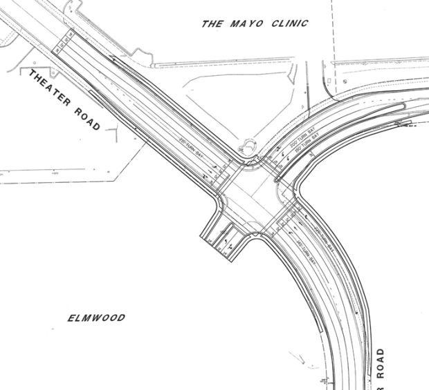 Designs OK’d for Theater Road-Midwest Drive intersection