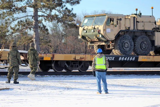 Fort McCoy completes rail operations, training