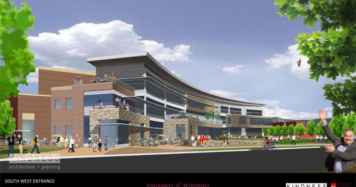 UW-L breaks ground on modern student center