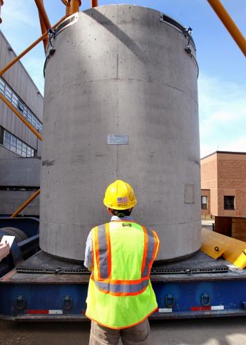A nuclear option: After 25 years, Genoa reactor's waste gets new home