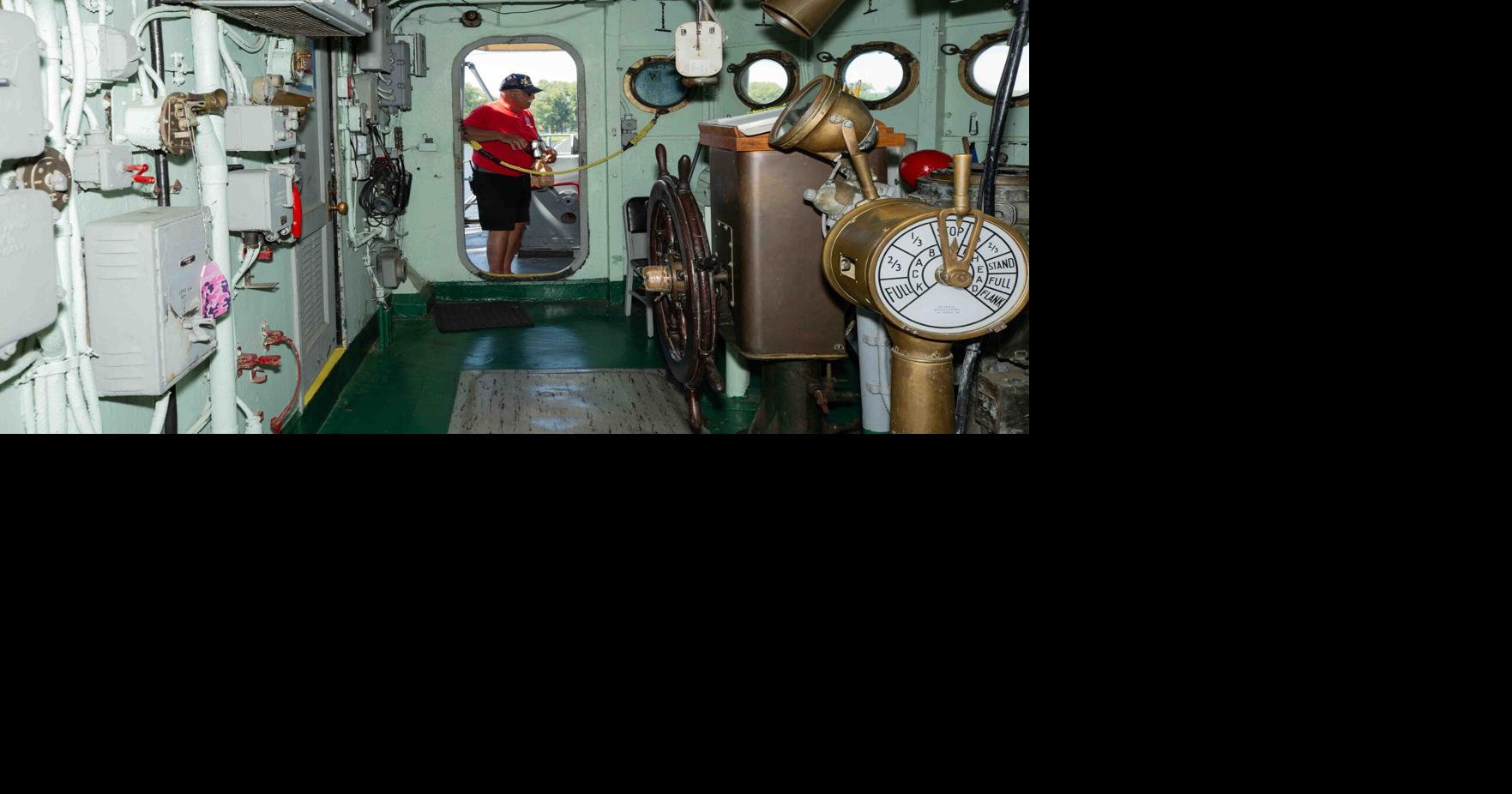 A look inside the World War II ship docked in La Crosse