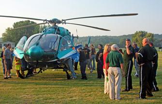 Ready for the worst: Training covers helicopter landing zones