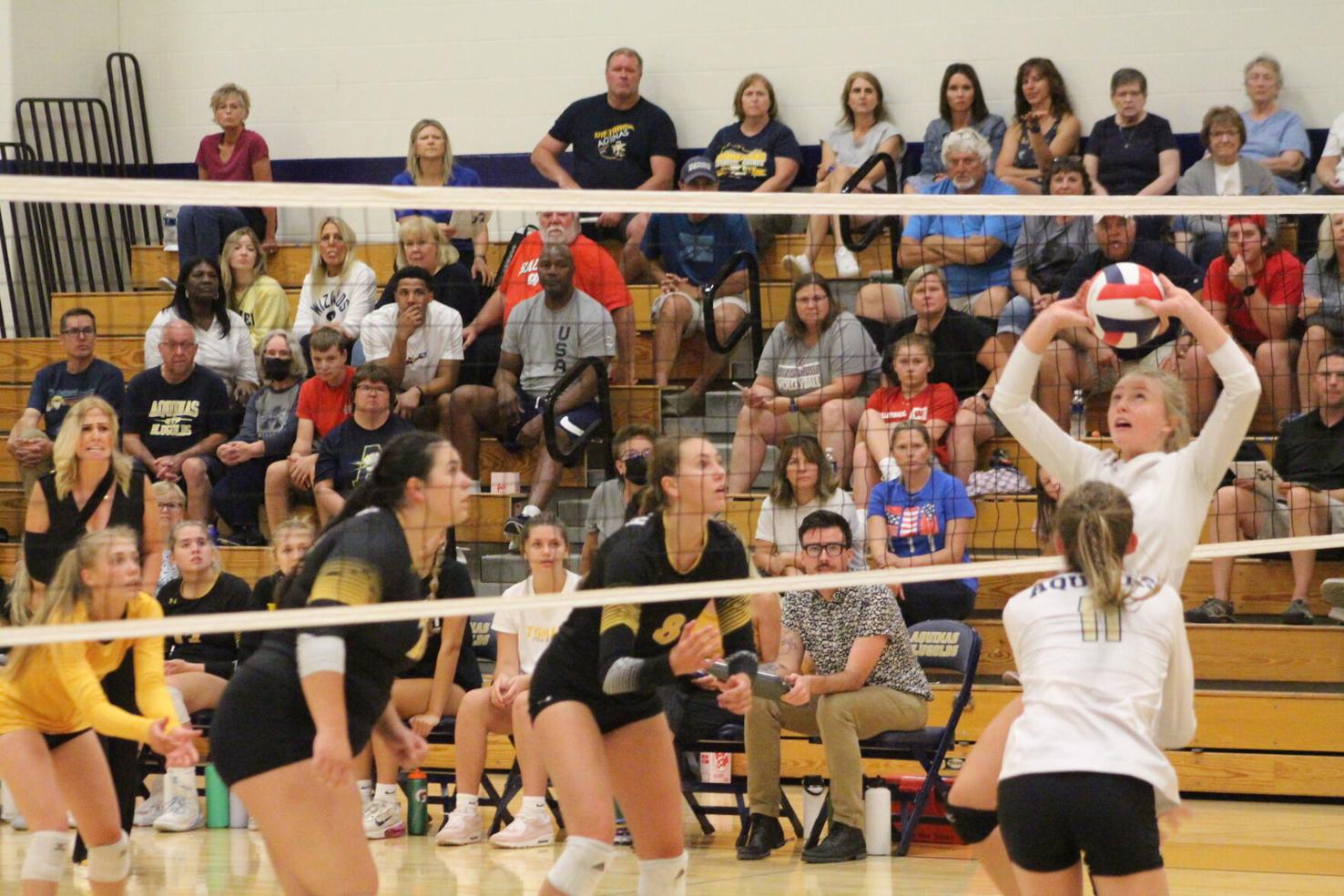 High school volleyball--La Crosse Aquinas opens with MVC win over Tomah