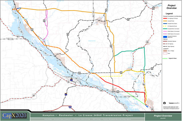 CapX route to be set in June