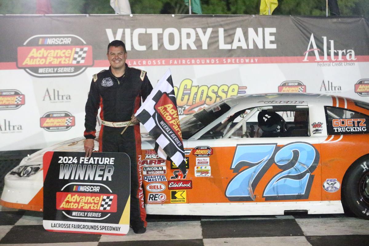 Jacob Goede wins NASCAR Late Model feature at La Crosse