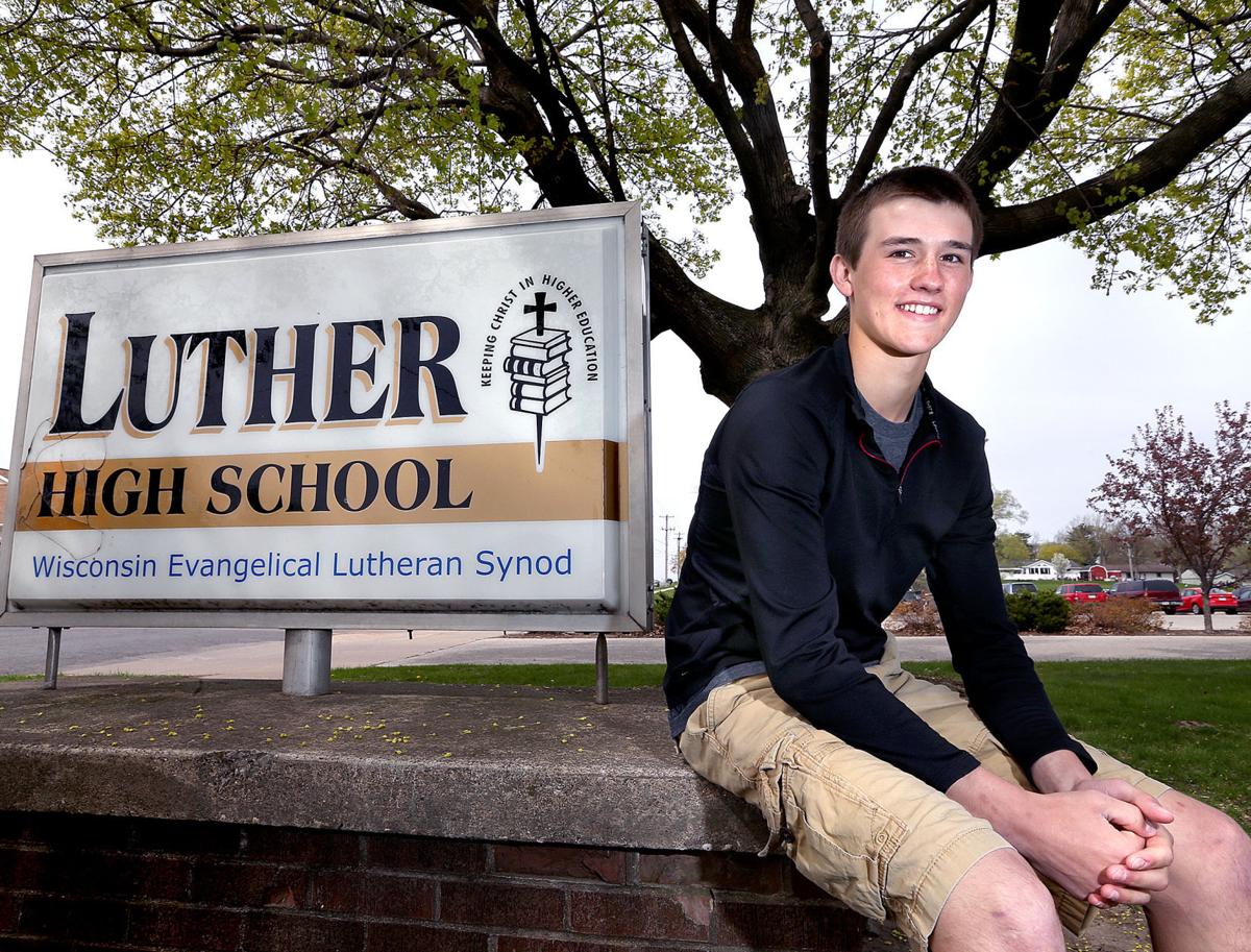 Extra Effort: Onalaska Luther's Aaron Raabe a quiet, but strong leader