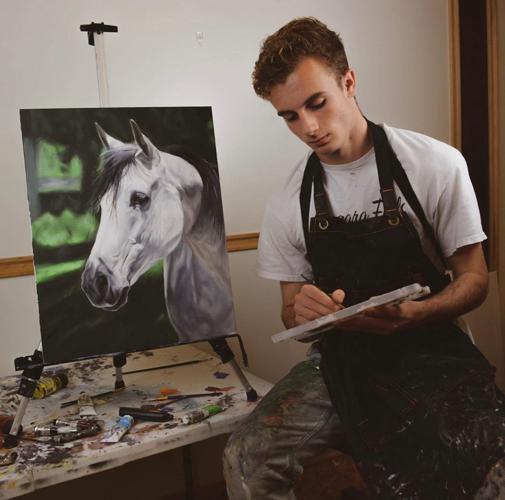 High school soccer: Holmen's Ben Labuzzetta is an artist on and off the ...