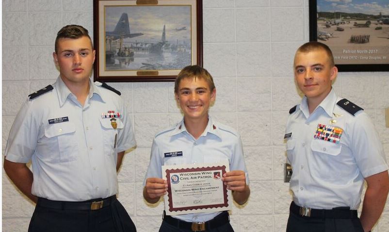 Joyce graduates from Civil Air Patrol encampment