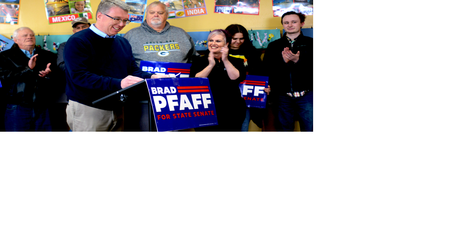 Brad Pfaff announces campaign for 32nd Senate District