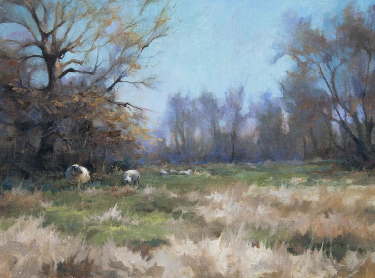 Paintings of Viroqua artist Kathie Wheeler at Cedarburg Art Museum