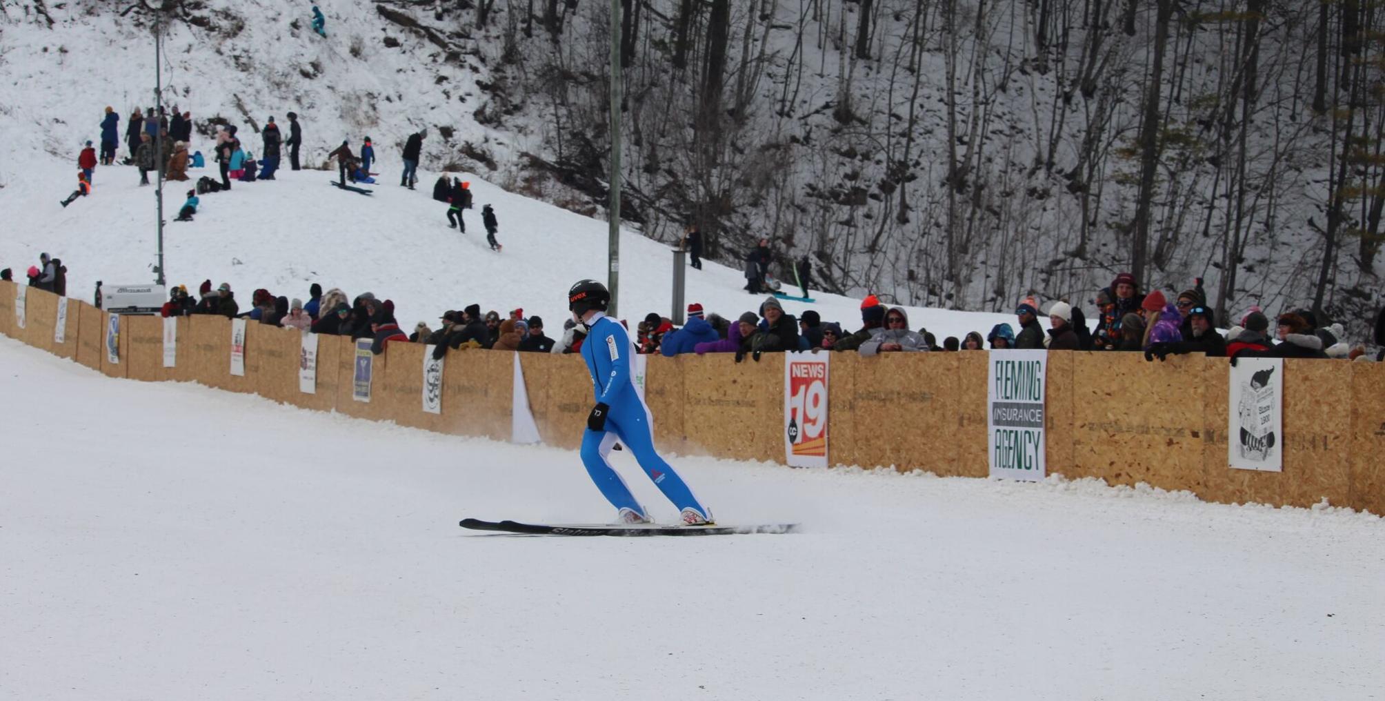Snowflake Ski Club preparing for 101st ski jumping tournament near Westby