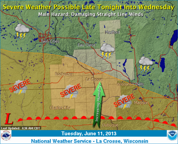 Midwest could see strong windstorms from derecho