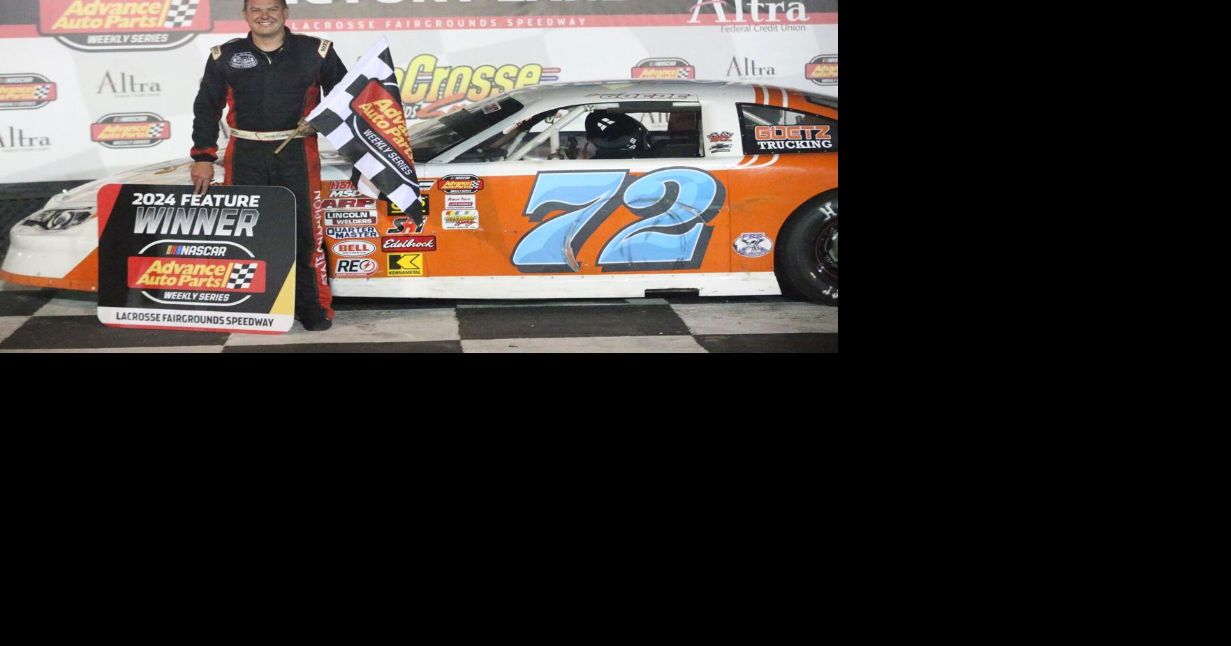 Jacob Goede wins NASCAR Late Model feature at La Crosse