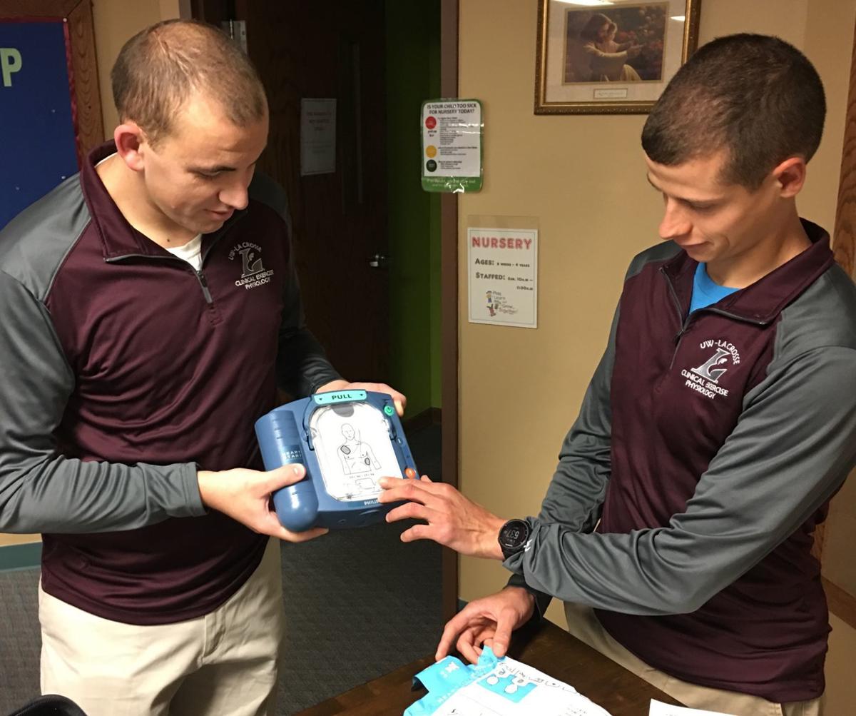 UW-L students earn kudos for keeping AED machines ready to jolt