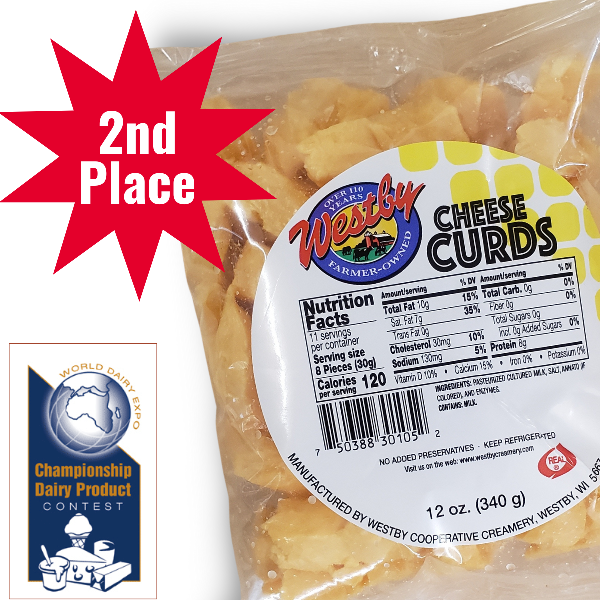 Westby Creamery's cheese curds win at World Dairy Expo contest