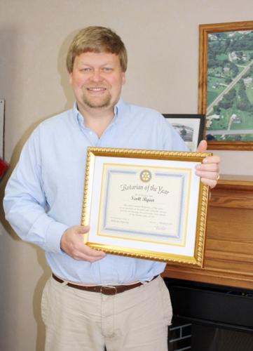 Scott Ryan earns Holmen Rotary honor