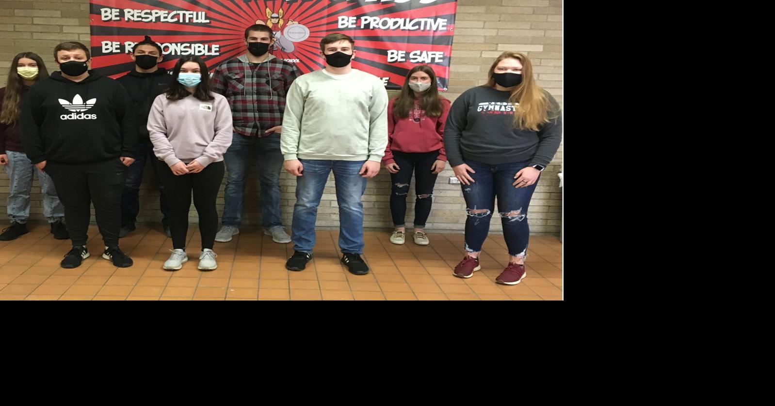 Westby High School announces February Students of the Month
