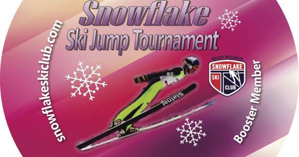 Snowflake Ski Jump Tournament general admission buttons are available