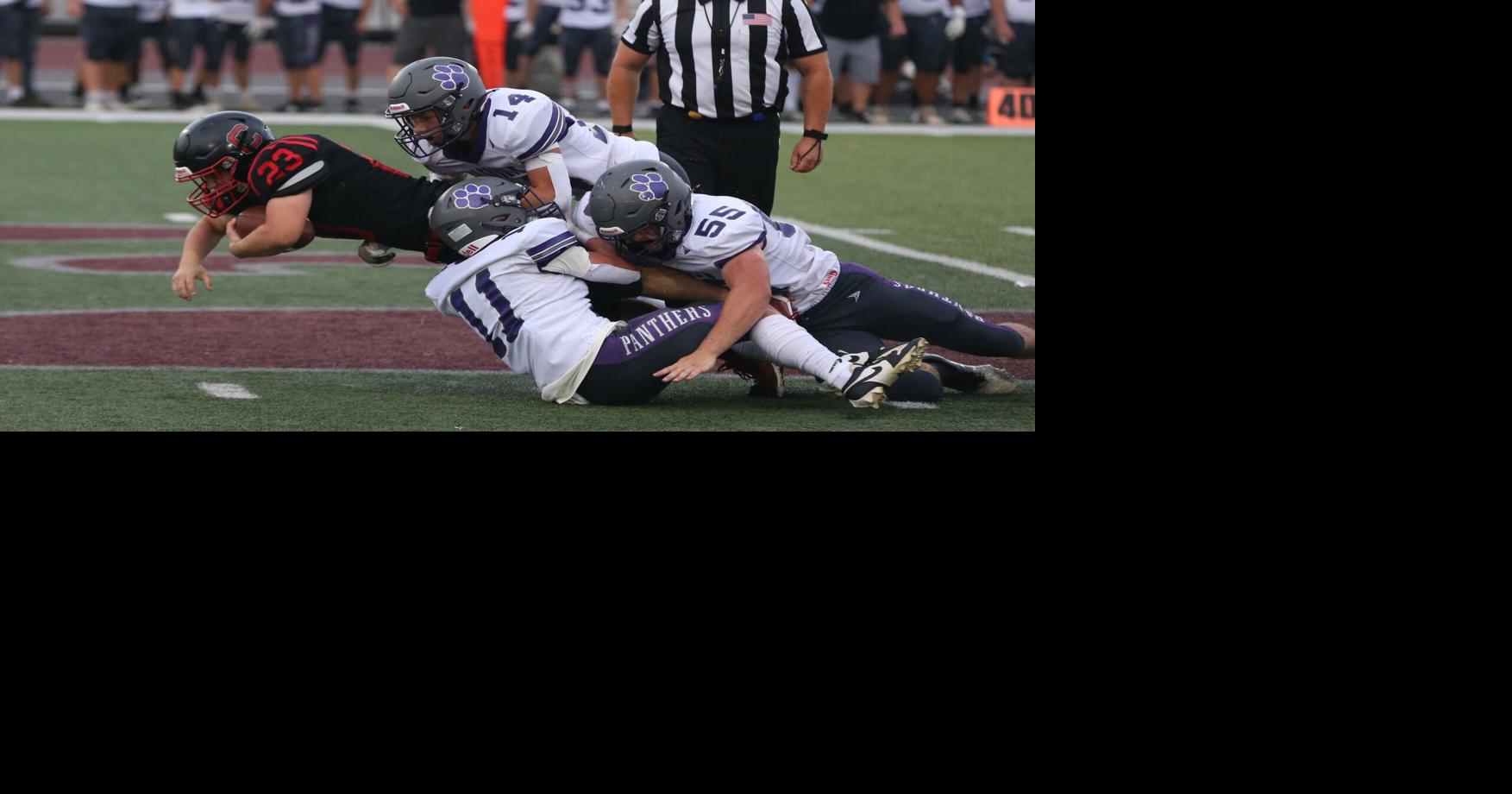 Scenes from La Crosse Central football vs. Ellsworth