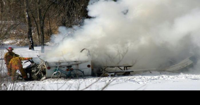 Fire destroys camper in Timber Coulee near Westby