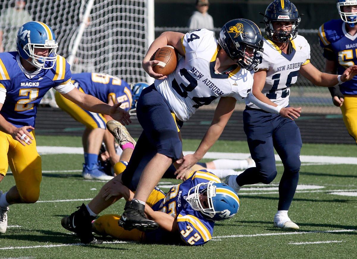 IN PHOTOS: McDonell, New Auburn football battle in 8-player playoff opener
