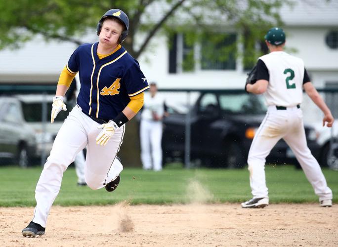 Player of the year Rudy Rott did it all for the Aquinas Blugolds