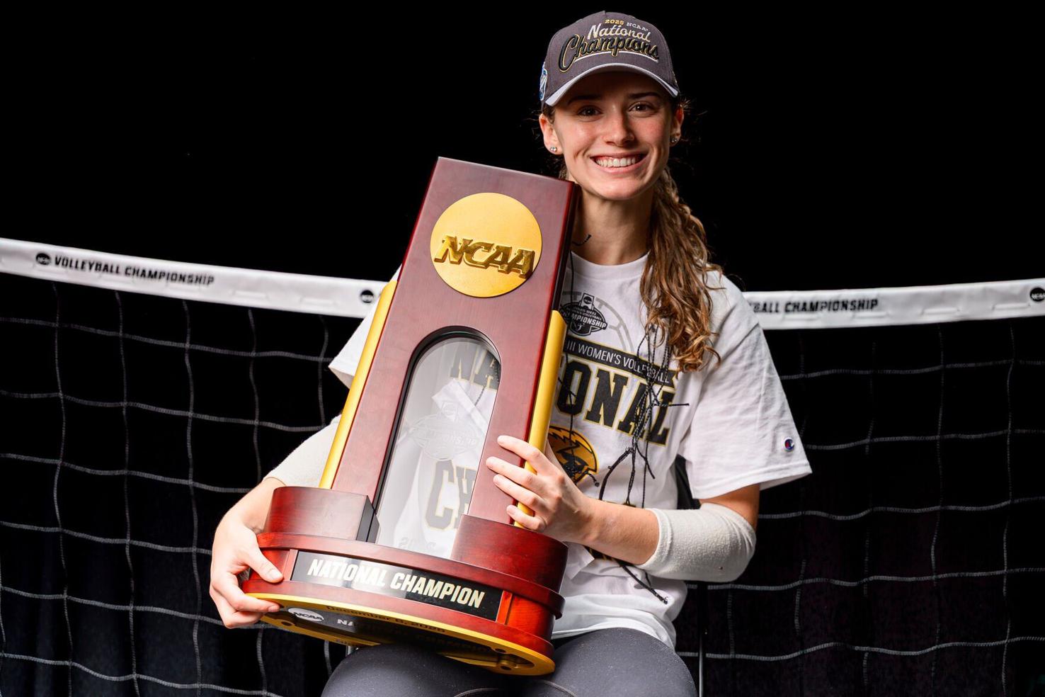 Perlberg grows into All-American for UW-Oshkosh volleyball