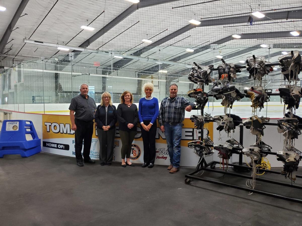 'Great Skate Rack' erected at Tomah Ice Center