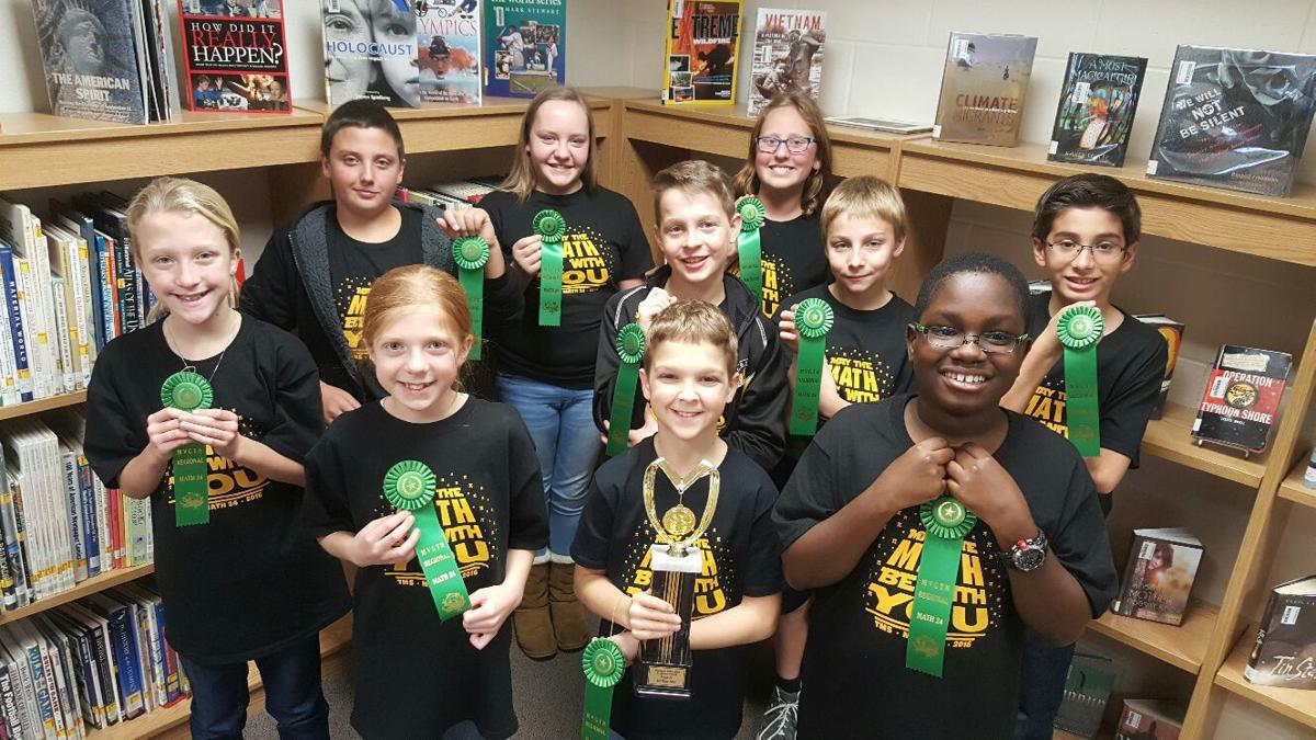 Math teams soar at middle school competition
