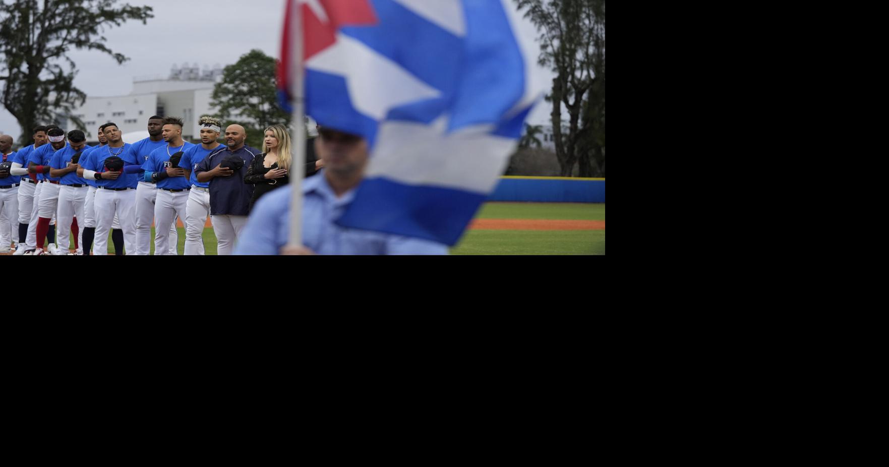 Star-studded breakaway Cuban baseball team celebrates its union, even ...