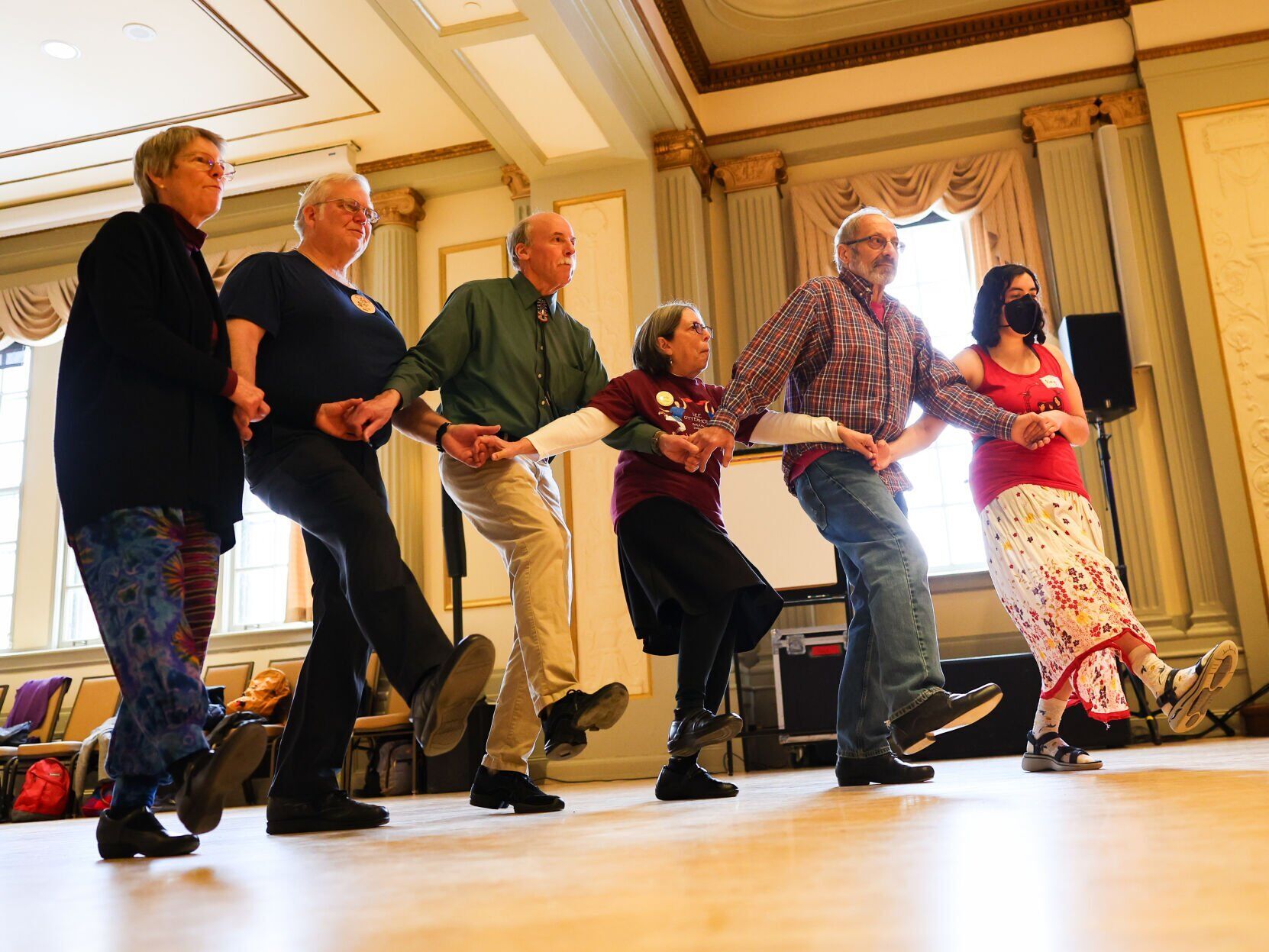 Photos: Dancers learn international moves at 36th Annual Folk Ball Festival